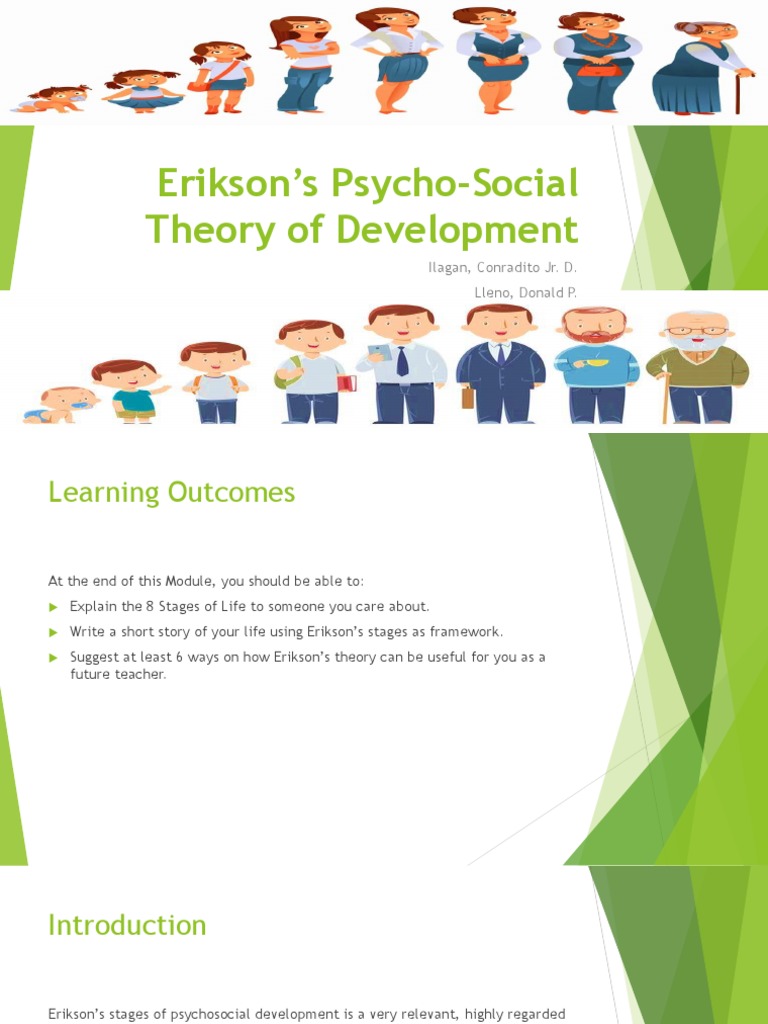 Erikson's 8 Stages of Psychosocial Development | PDF