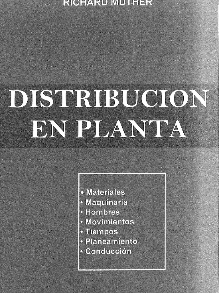 03 Distribución en Planta Richard Muther | PDF