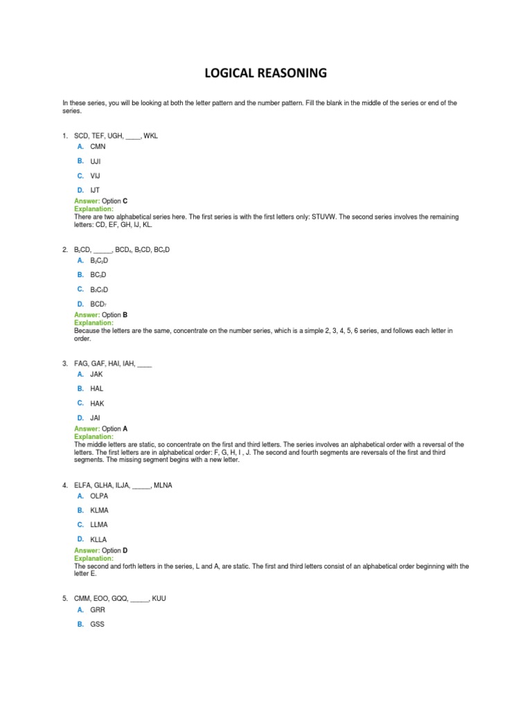 Logical Reasoning | PDF | Sourdough | Breads