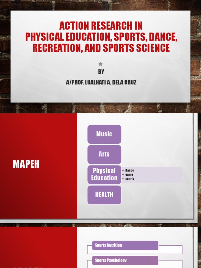 Action Research in Physical Education | PDF | Physical Fitness ...