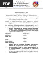 Barangay Resolution Authorizing The Municipal Treasurer To Collect Fees ...