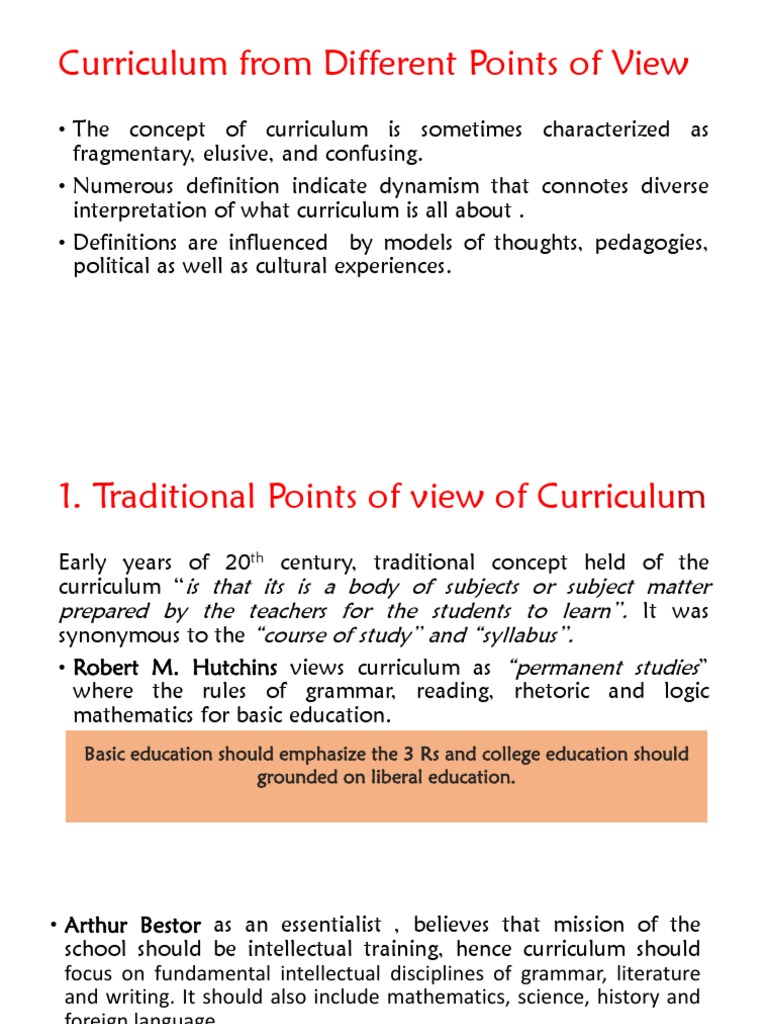 Types of Curriculum Operating in Schools | PDF | Curriculum | Behavior Modification