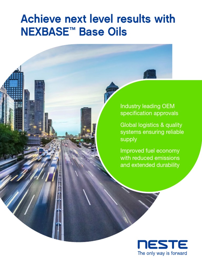 Nexbase Base - Oils - 2018 - Online - 0 | PDF