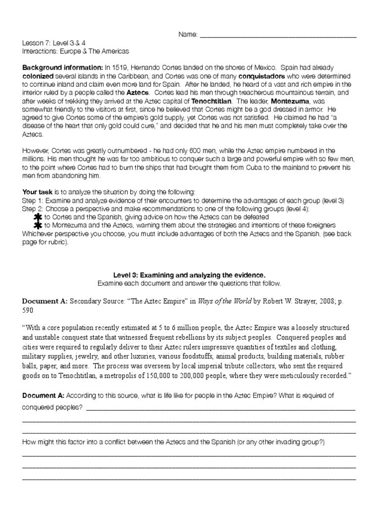 Aztec Source Analysis PDF | PDF