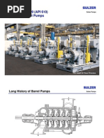 Sulzer Pump Operating Manual | Bearing (Mechanical) | Rust