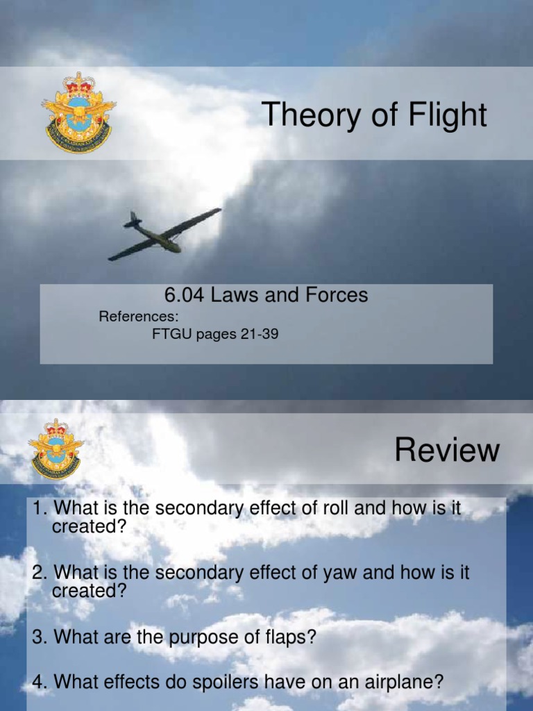 Understanding Flight Laws and Forces | PDF | Lift (Force) | Force