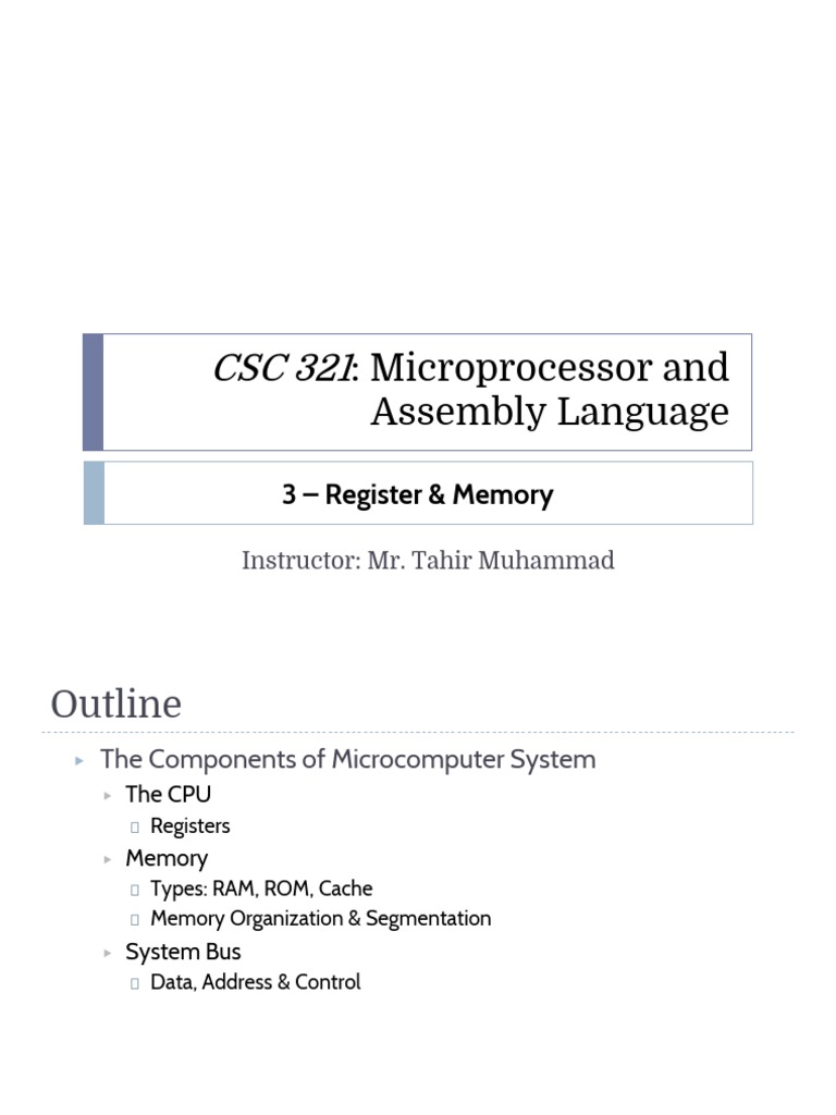 Microprocessor Basics for Students | PDF | Computers | Technology & Engineering
