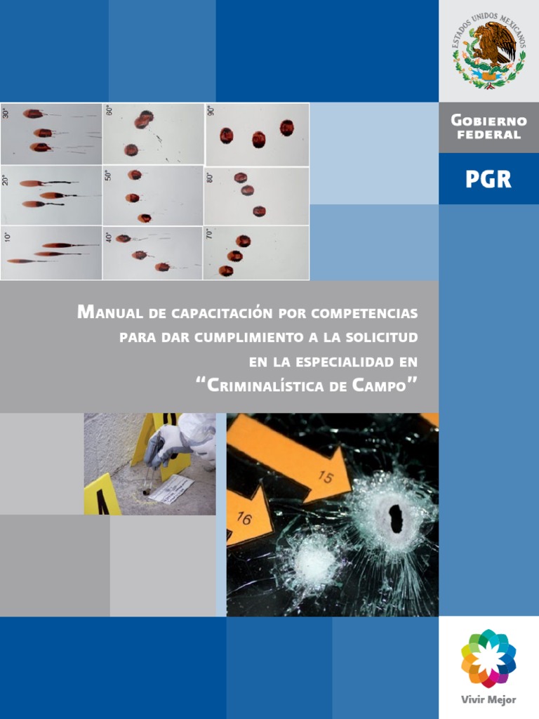 Manual Criminalística De Campo Pdf Pdf Ciencias Sociales Derecho