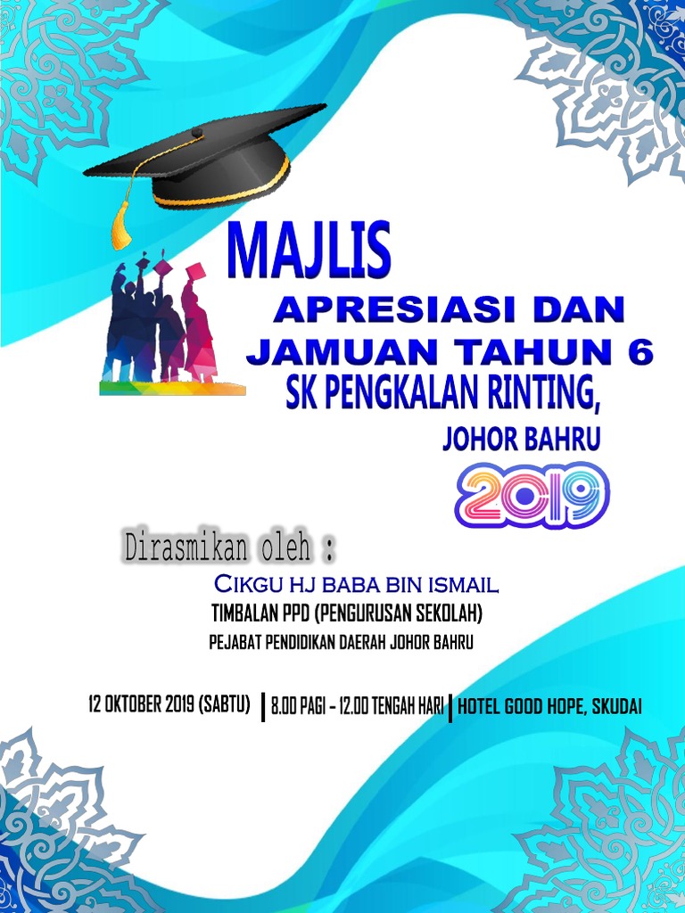 BUKU PROGRAM MAJLIS GRADUASI SKPR 2019 (Final Print) | PDF