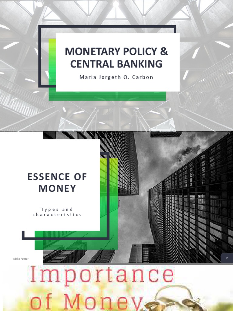 Monetary Policy & Central Banking | PDF