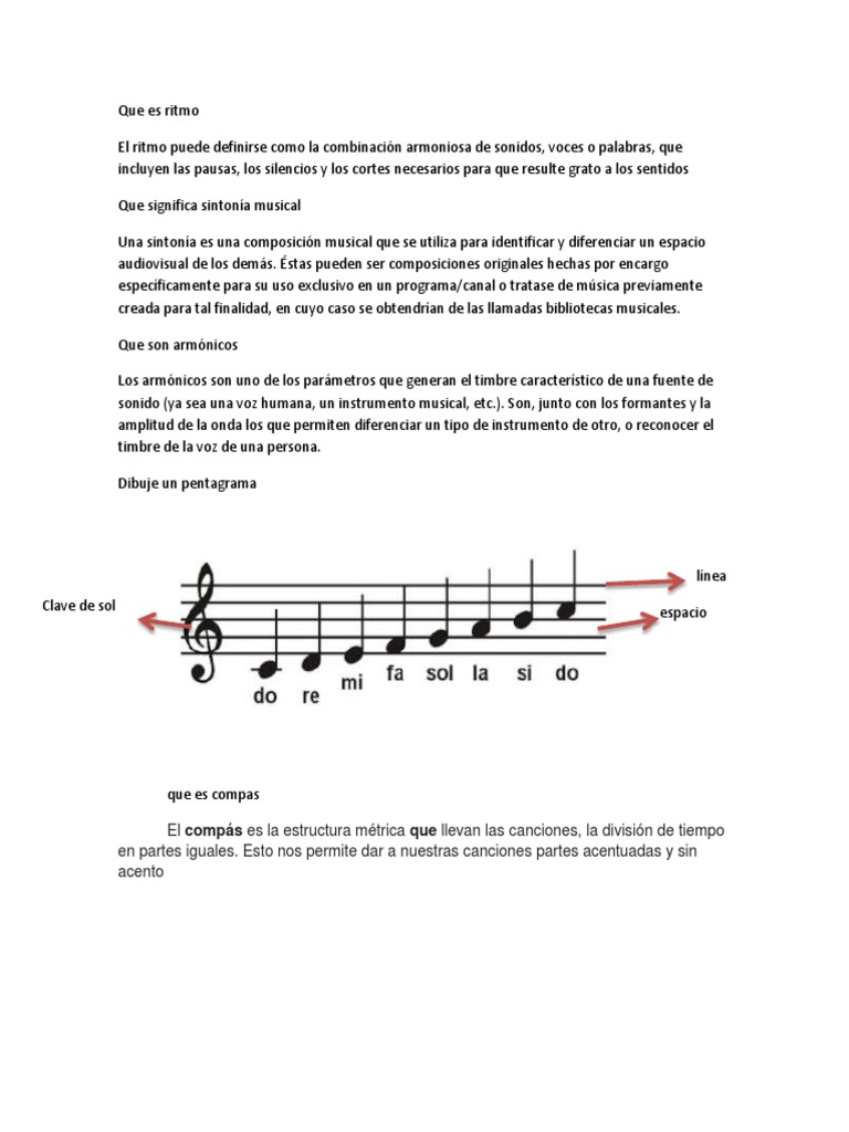 Que Es Ritmo | PDF