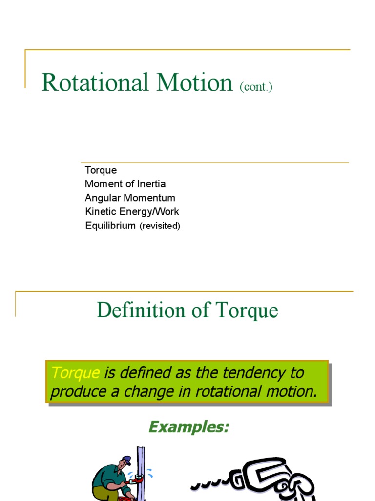 Lecture 16 Rotational Torque Nov 8-1 | PDF | Teaching Mathematics ...