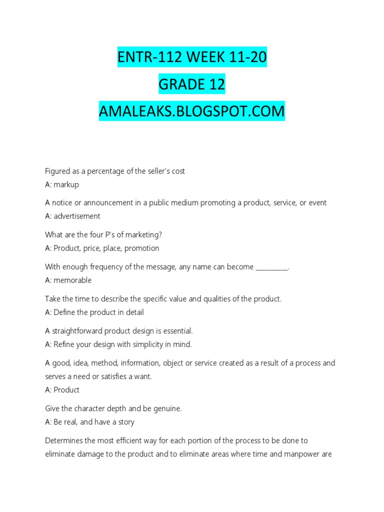 Entrepreneur Week 11-20 | PDF | Brand | Business