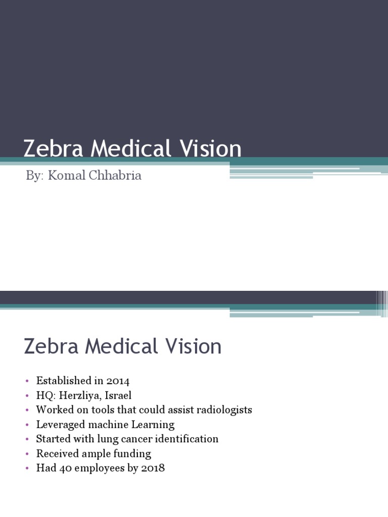 Zebra Medical Vision - SM | PDF