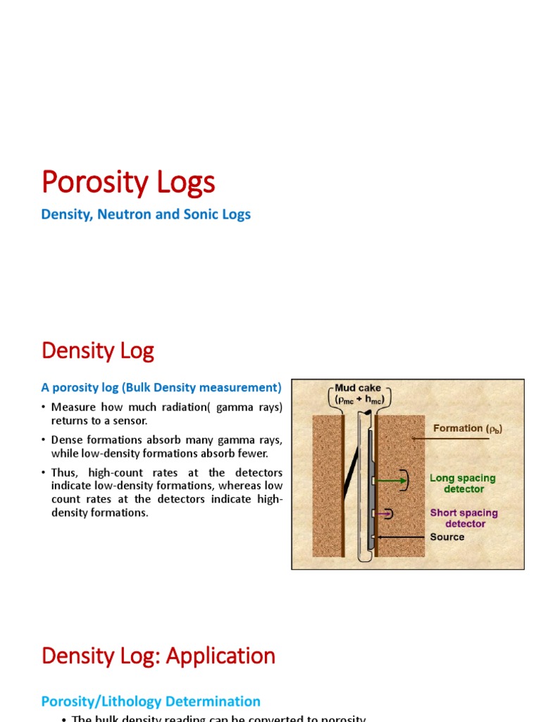 Density Log 1 | PDF