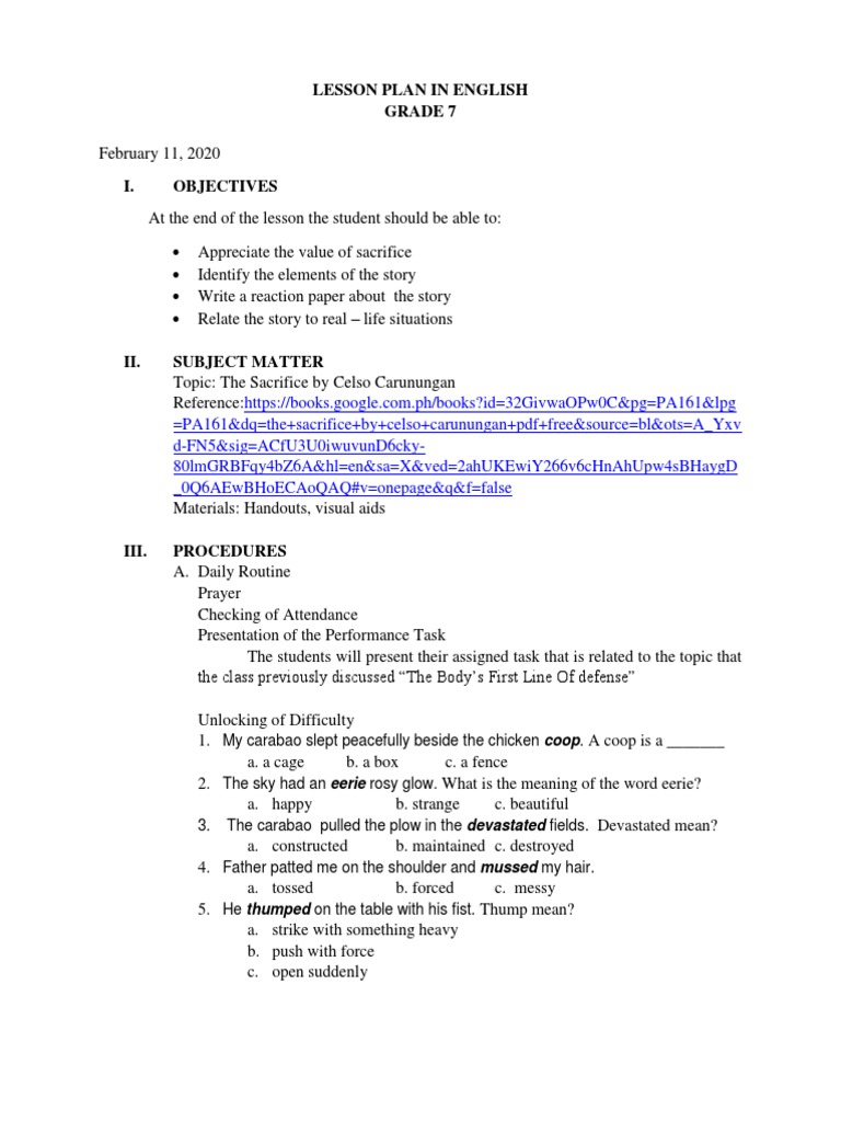 The Sacrifice LP | PDF | Plot (Narrative)