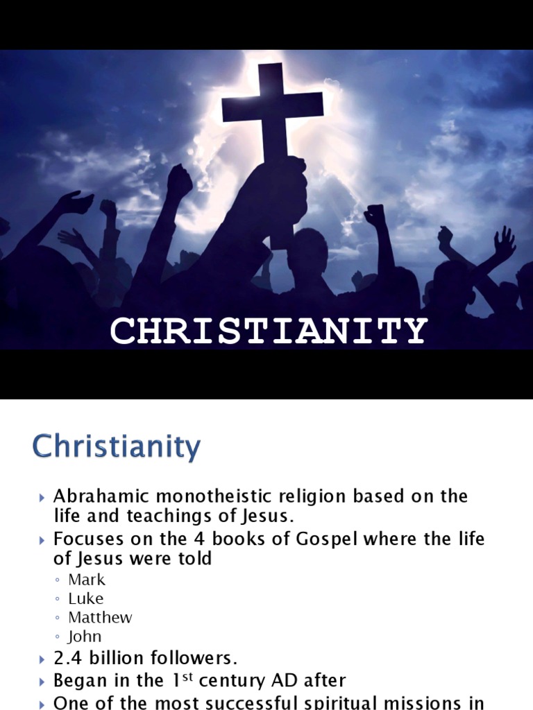 Introduction to Christianity Overview | PDF | Religion & Spirituality
