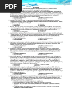 Pagbasa at Pagsusuri Exam 1 | PDF