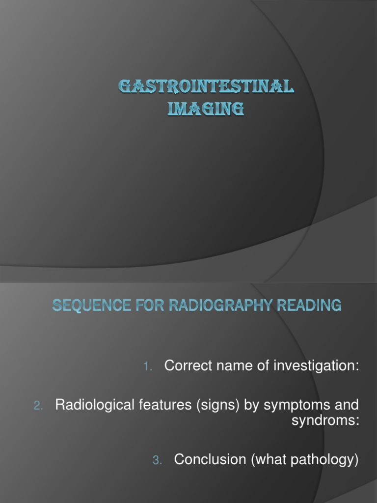 ENG An.6 GI-imaging | PDF