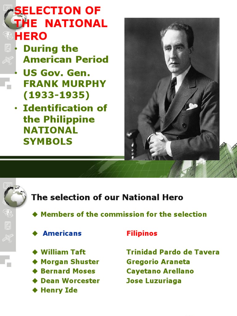 The Selection of Our National Hero Handout | PDF | History