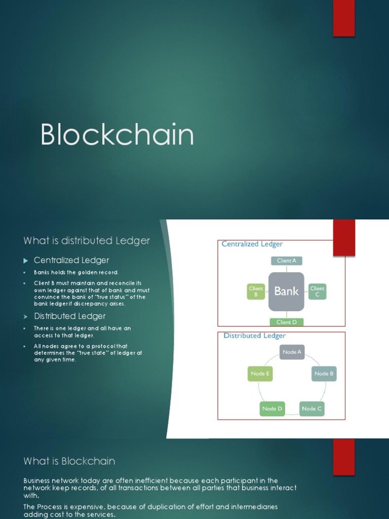 Hyperledger Blockchain-Basics PPT | PDF