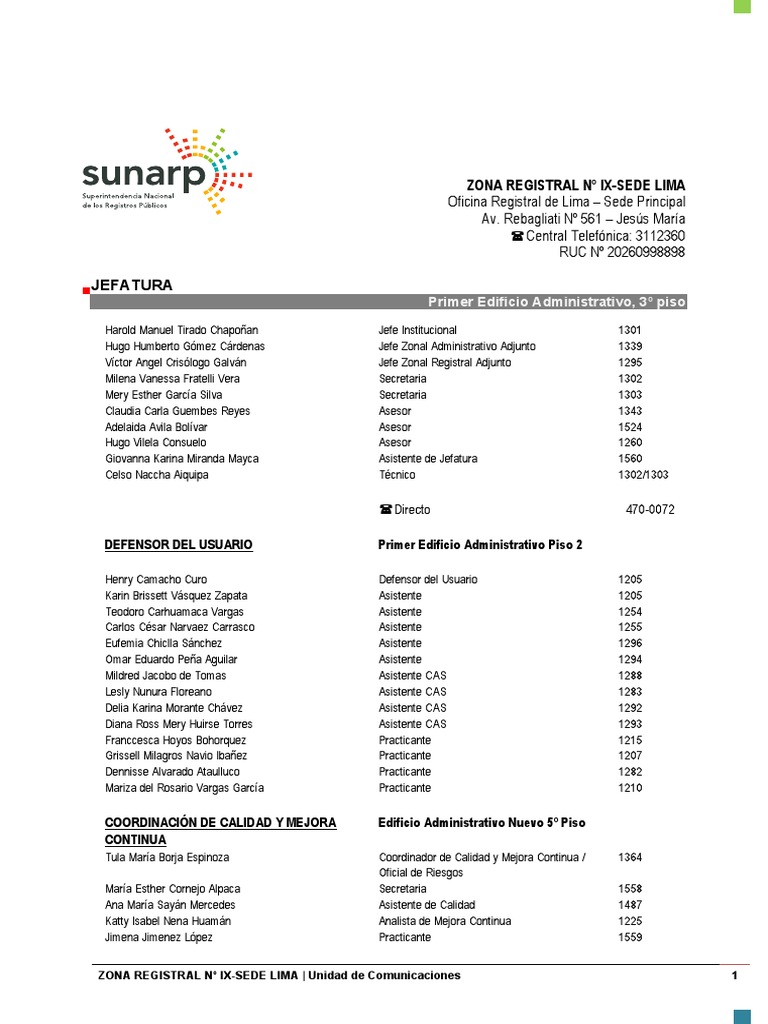 Sunarp | PDF