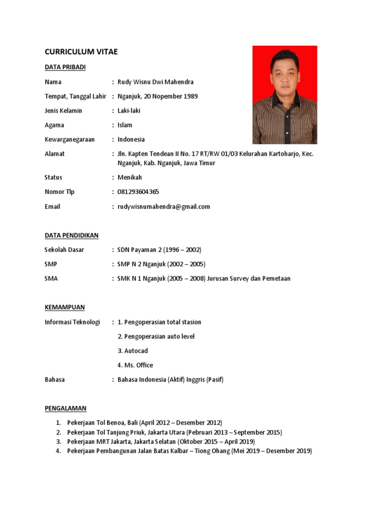 Curriculum Vitae | PDF