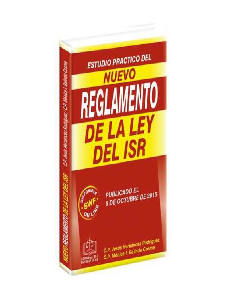 Reglamento LISR | PDF