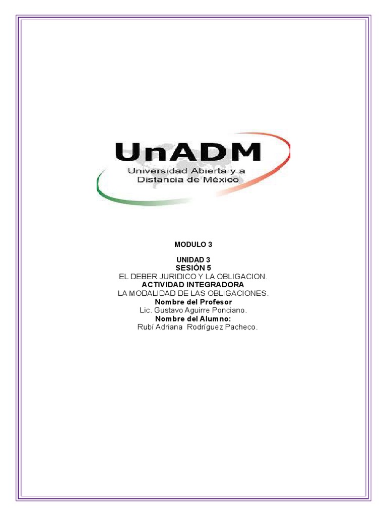 M3 U3 S5 Rurp | PDF | Derecho