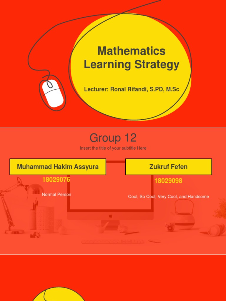 Problem Solving Approaches in Mathematics Learning | PDF
