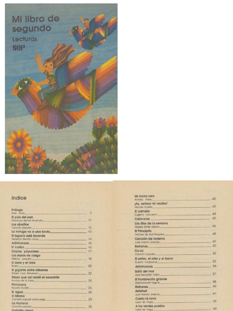 Libro de Segundo de 1982 | PDF