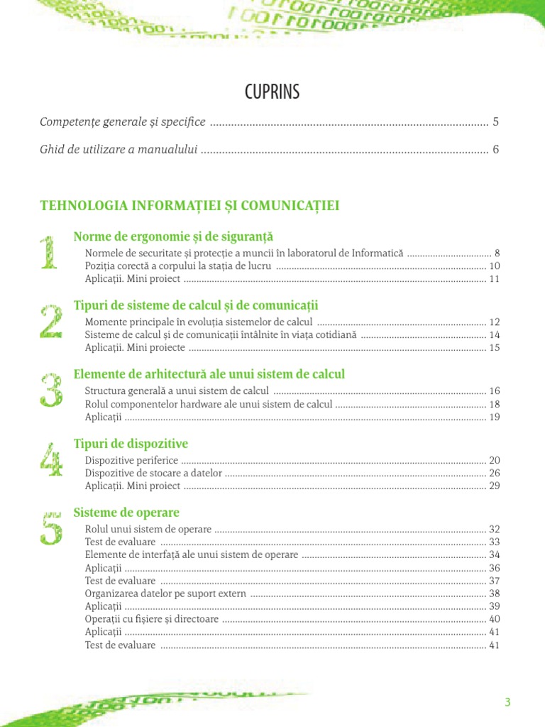 Manual Informatica Si Tic V | PDF