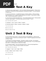 A2 Workbook Answer Key 1 | PDF | Language Arts & Discipline