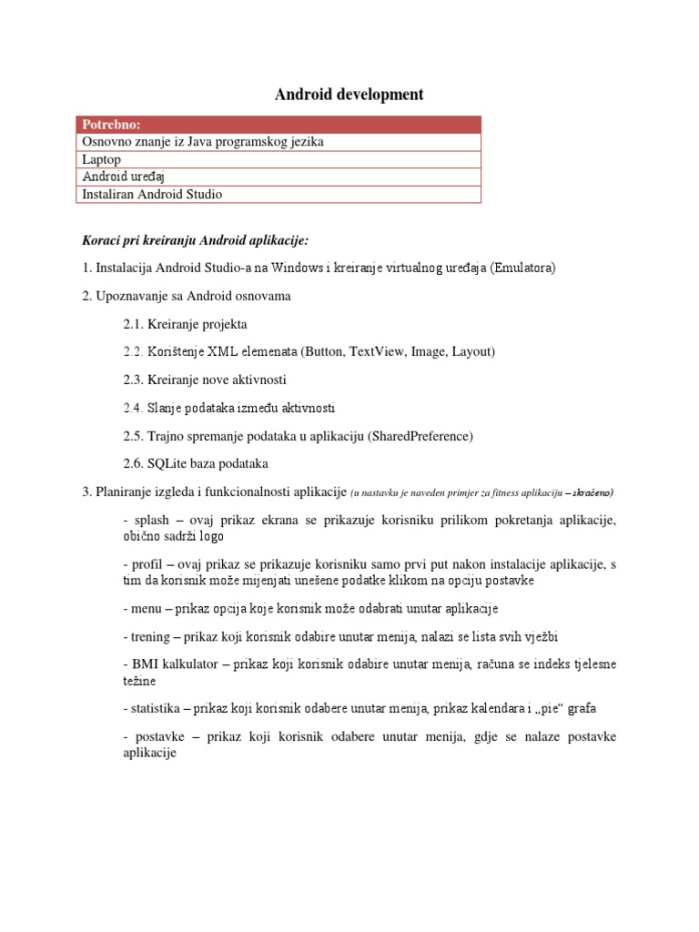 Android Development | PDF