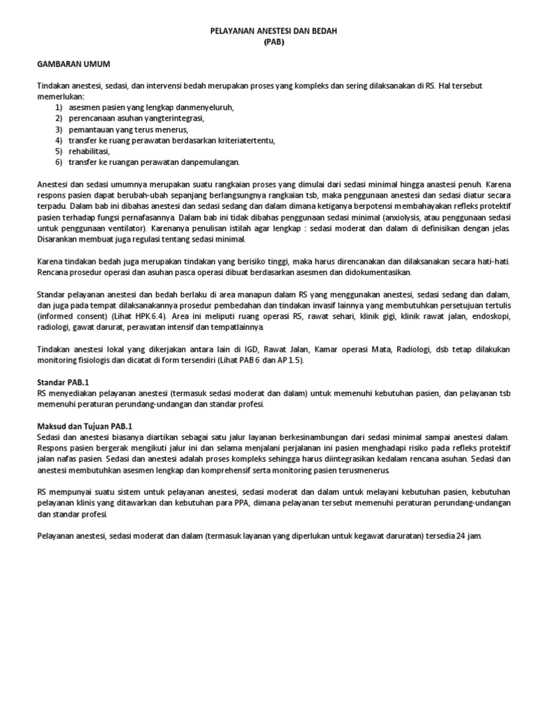 Instrumen PAB SNARS 1.1 | PDF