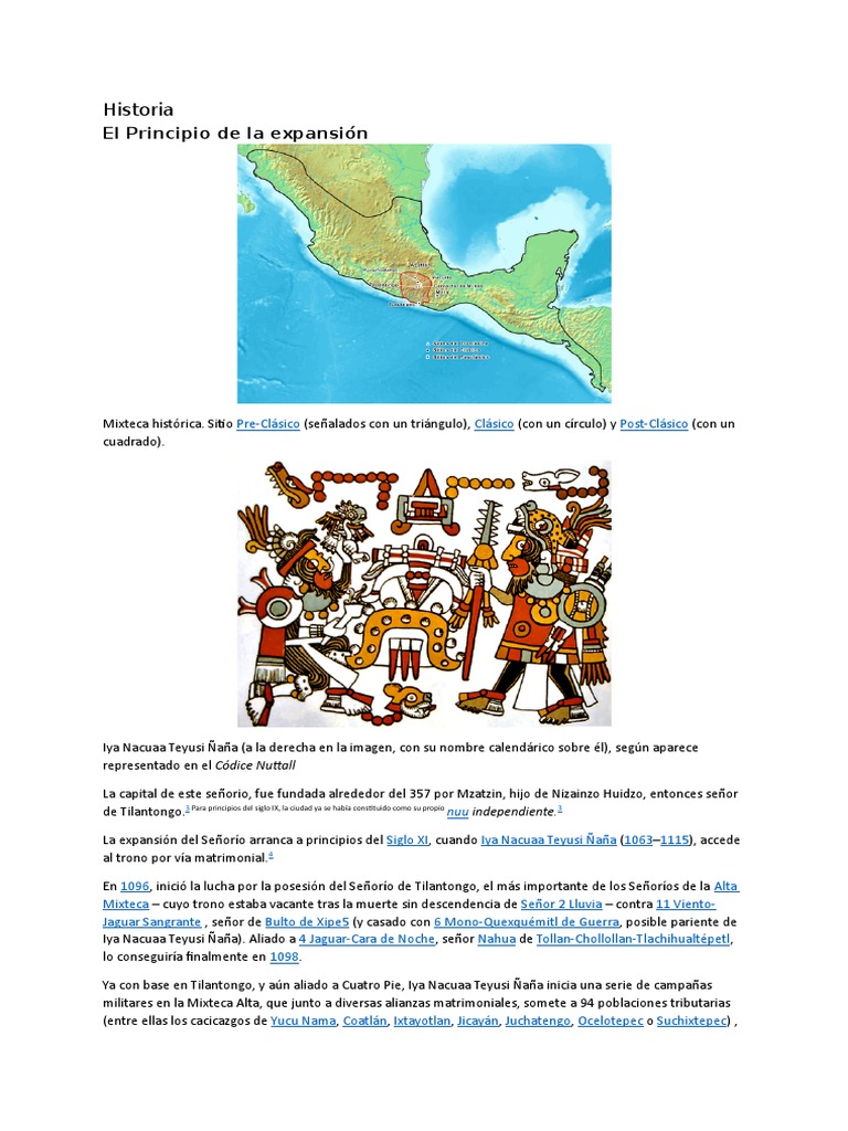 Historia de Tututepec | PDF