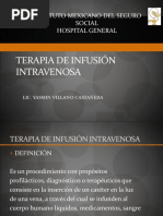 Nom 022 Terapia de Infusion Presentacion | PDF | Terapia intravenosa | Ciencias de la Salud