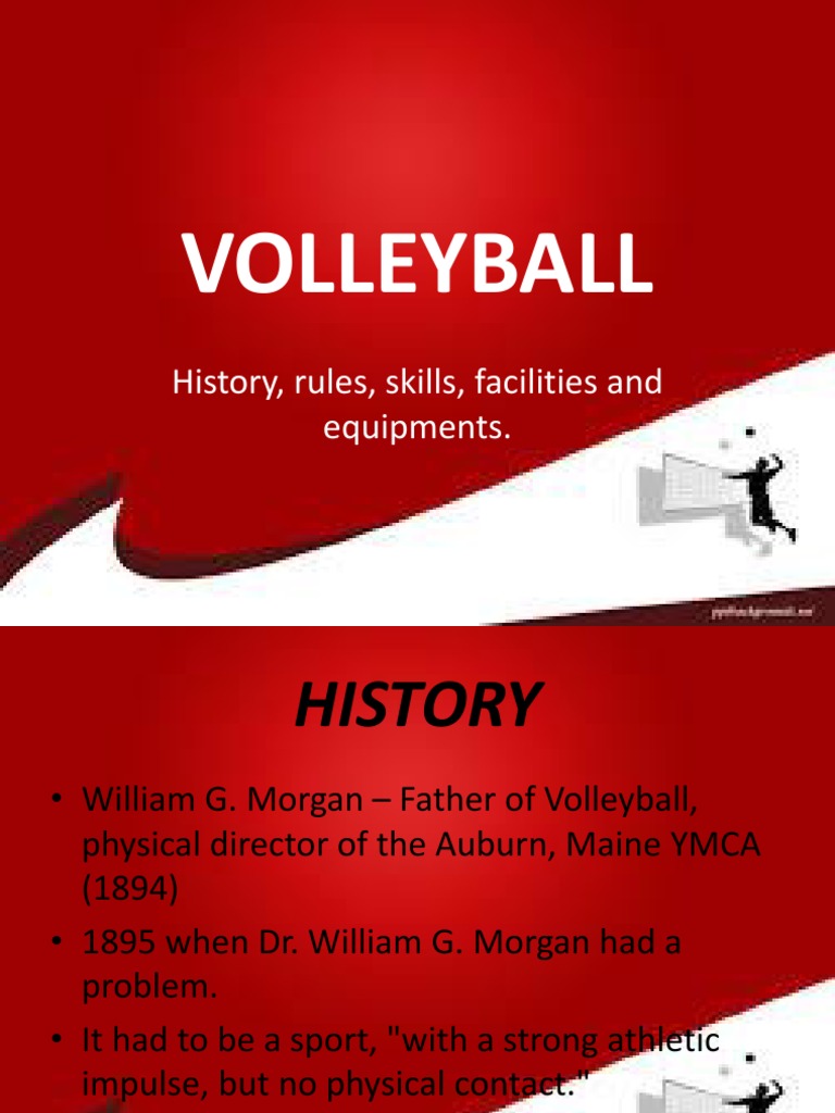 History of Volleyball | PDF | Volleyball | Rules
