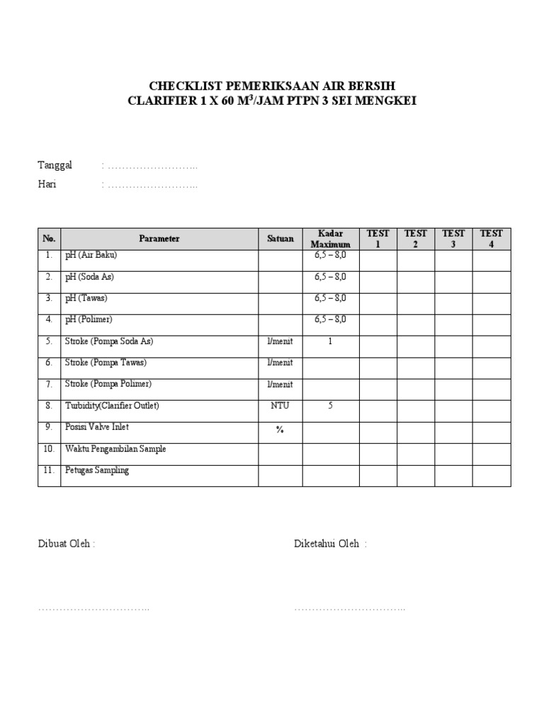 Air Rumah Bermasalah: Checklist Pemeriksaan Awal Yang Lengkap - Detox ...