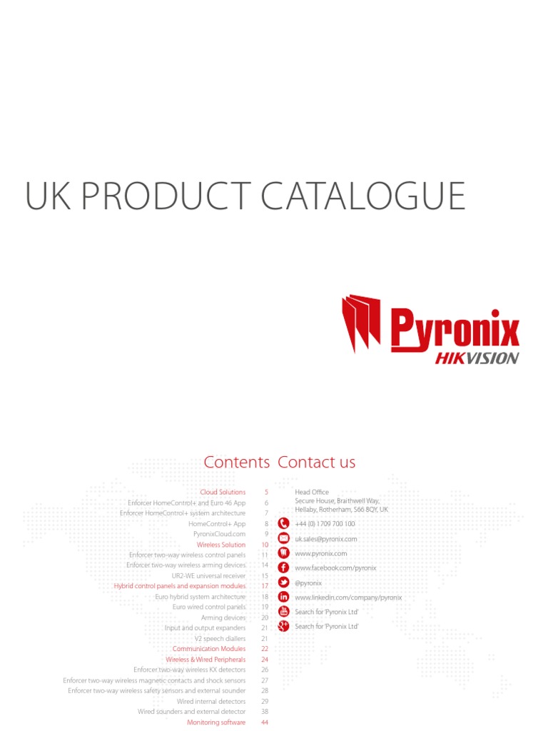 Pyronix Cloud Solutions Overview | PDF | Security Alarm | Mobile App