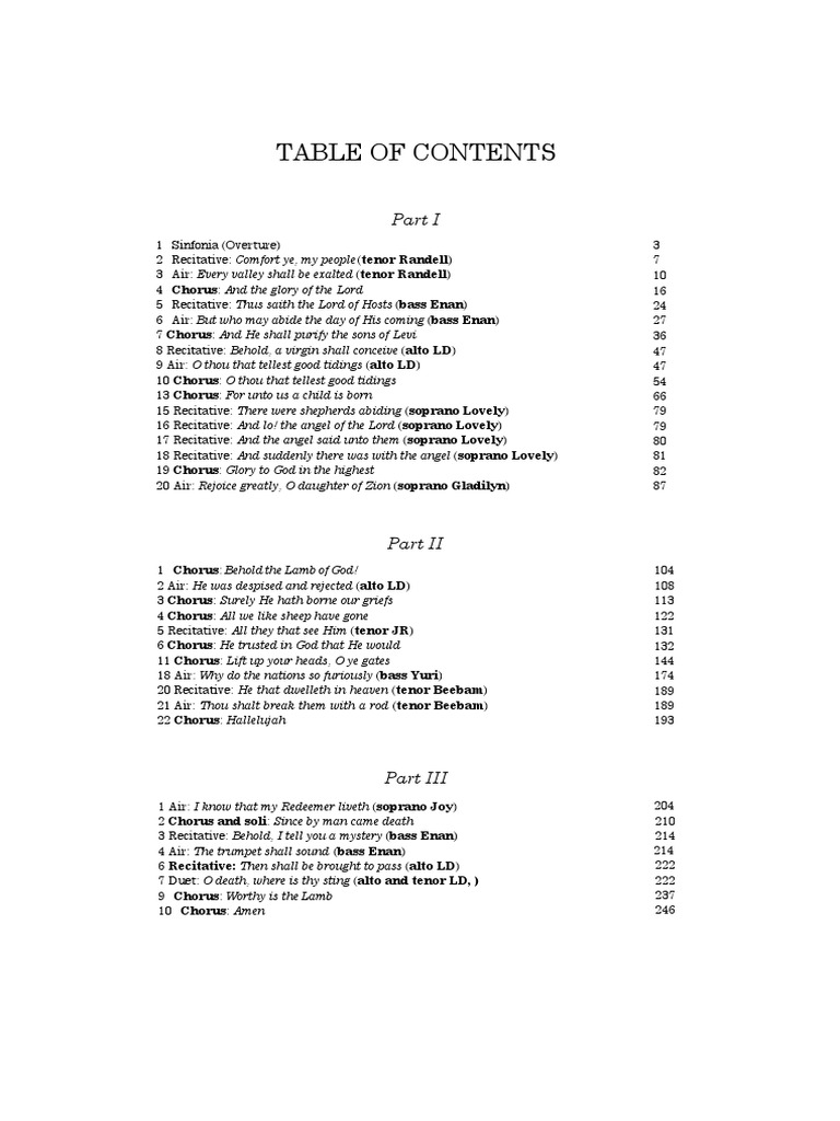 Revised Handel's Messiah Reduced PDF | PDF | Choral Music | Choral ...