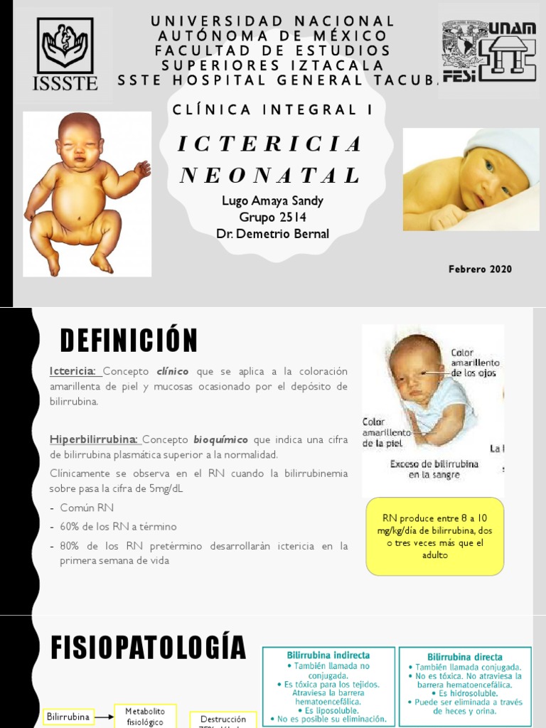 Ictericia Neonatal 2514 | PDF | Especialidades Medicas | Medicina CLINICA