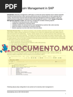 Warranty Claim Management in SAP - SAP Blogs | PDF | Pricing | Matrix ...