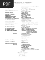 Program Flow Pageant Night 1 | PDF