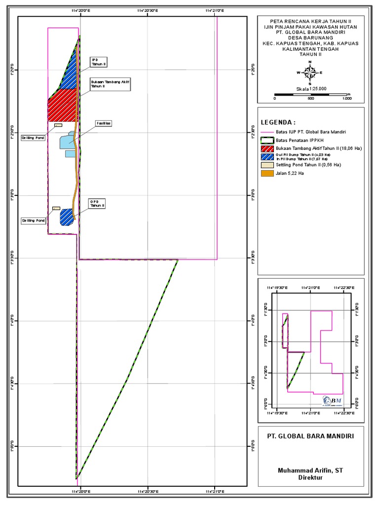Peta BaseLine T2 | PDF