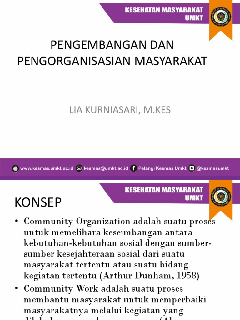Pengorganisasian Masyarakat untuk Kesejahteraan | PDF | Ilmu Sosial