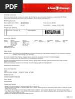 Nota Tour Travel | PDF