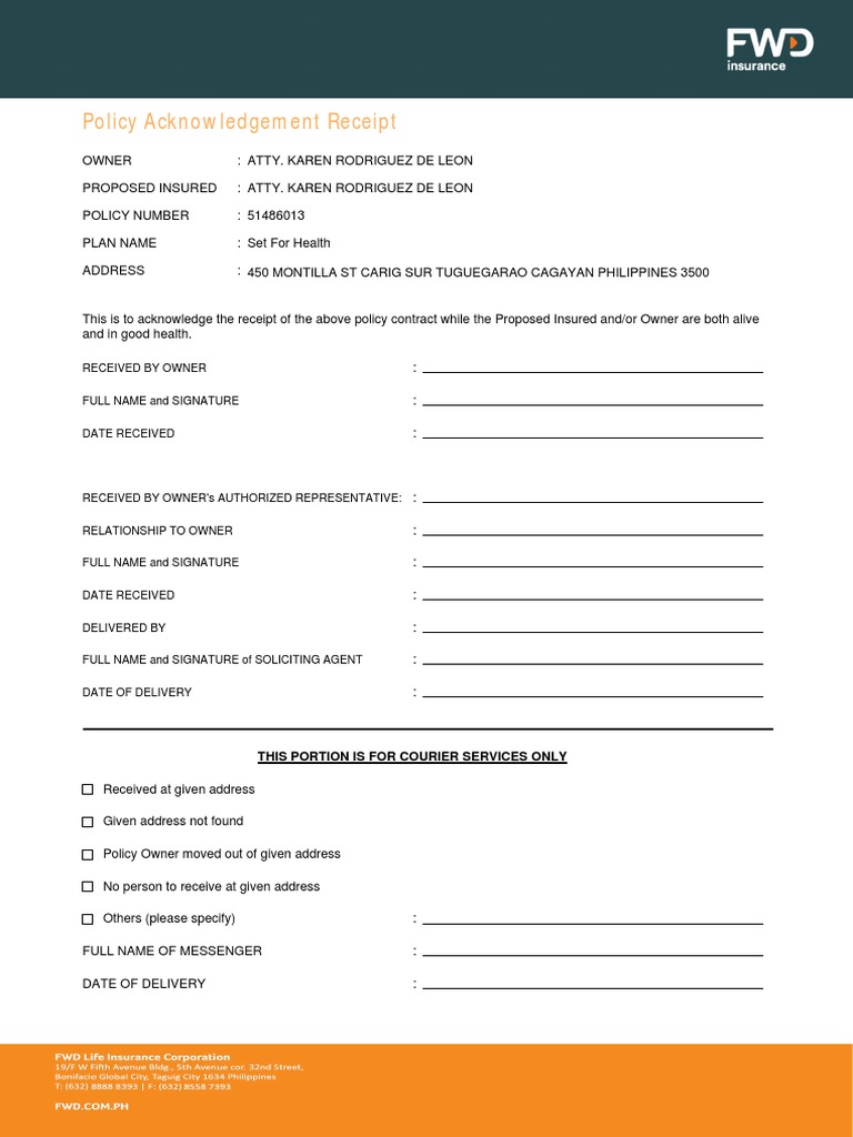 Pol Pac | PDF | Insurance Policy | Insurance