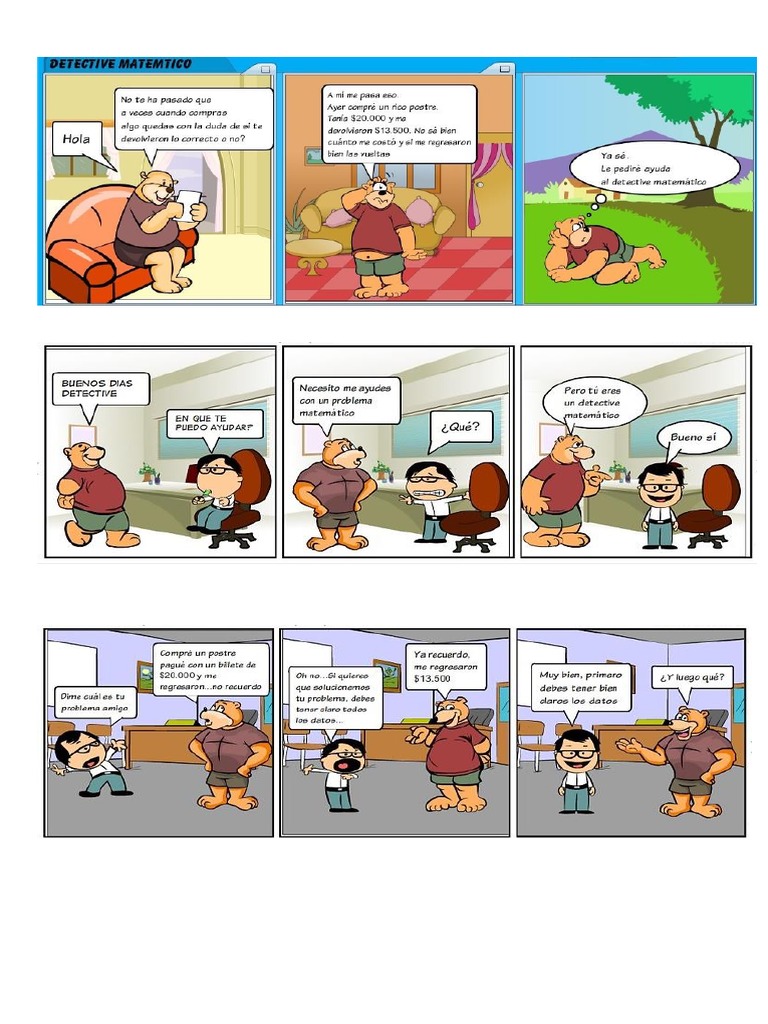 Historietas Sobre Solución de Problemas | PDF