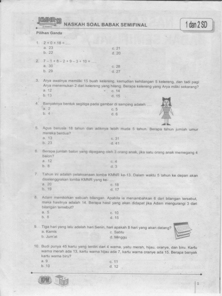 KMNR 15 Semi Final 1-2 | PDF
